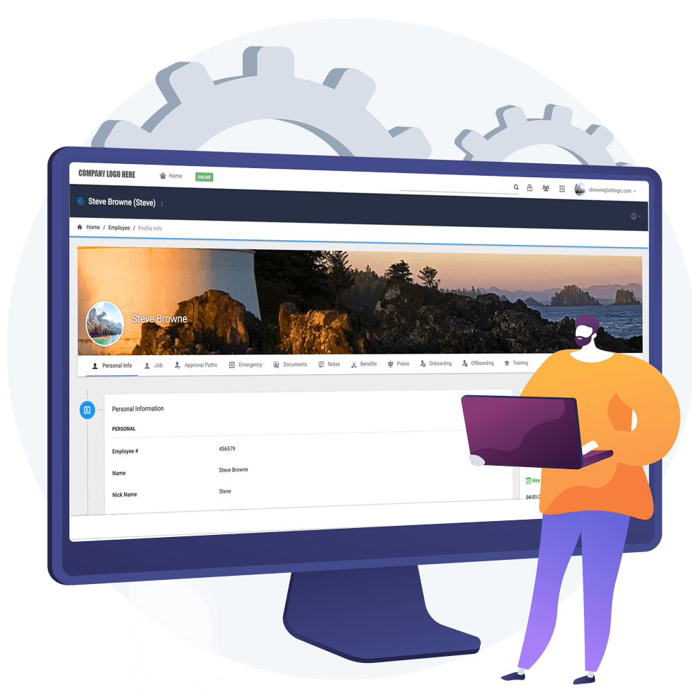 HRMatrix HRMS System | Best HR Software | HRIS | HRMS | Orblogic Inc