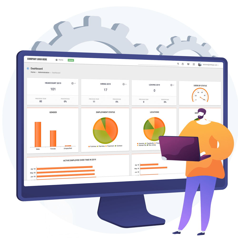 HRMatrix HRMS System | Best HR Software | HRIS | HRMS | Orblogic Inc